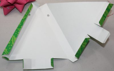 Cricut Christmas Tree Box & Sizzix Bow 12 Days of Christmas DAY ELEVEN ...