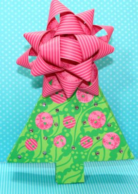 Cricut Christmas Tree Box & Sizzix Bow 12 Days of Christmas DAY ELEVEN ...