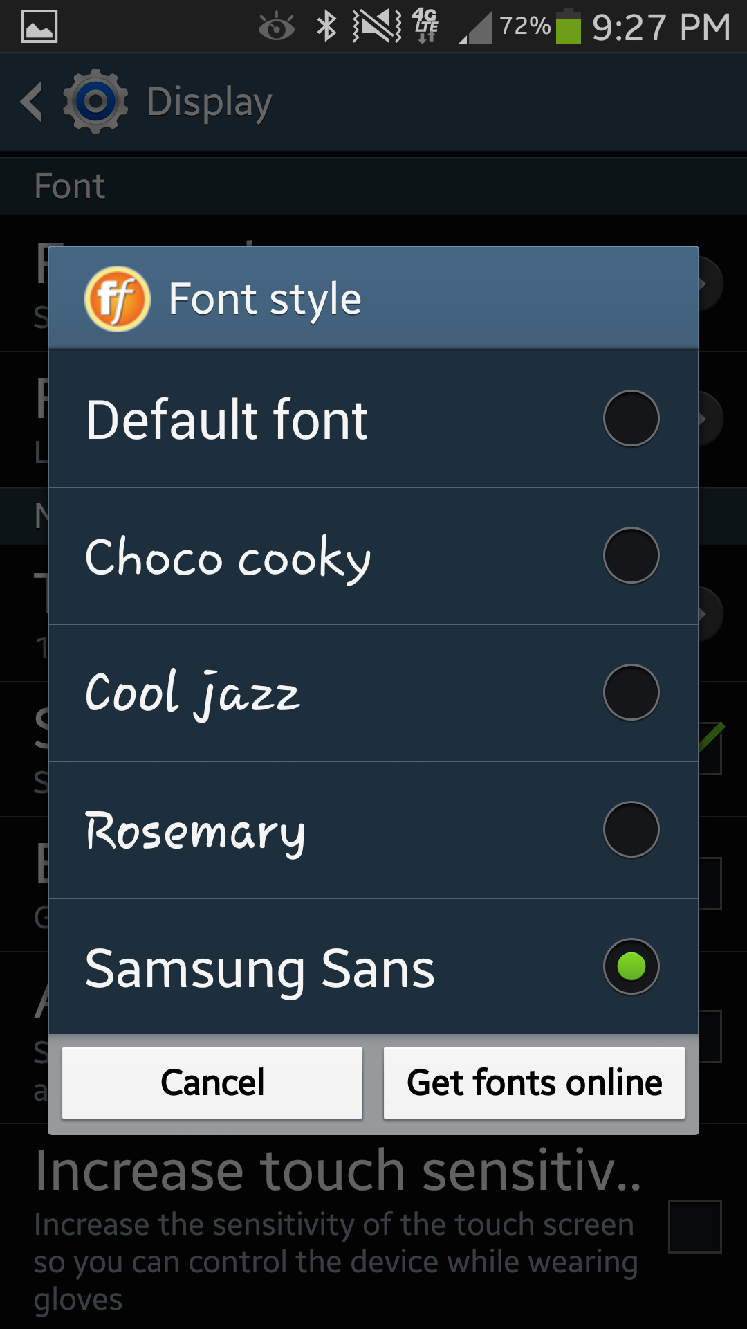 How to Change the Fonts in the Samsung Galaxy S3 and S4 - Joy's Life