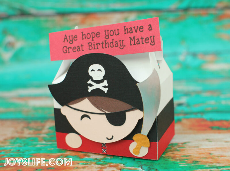 Cute 3D Pirate Box Perfect for Parties - Joy's Life