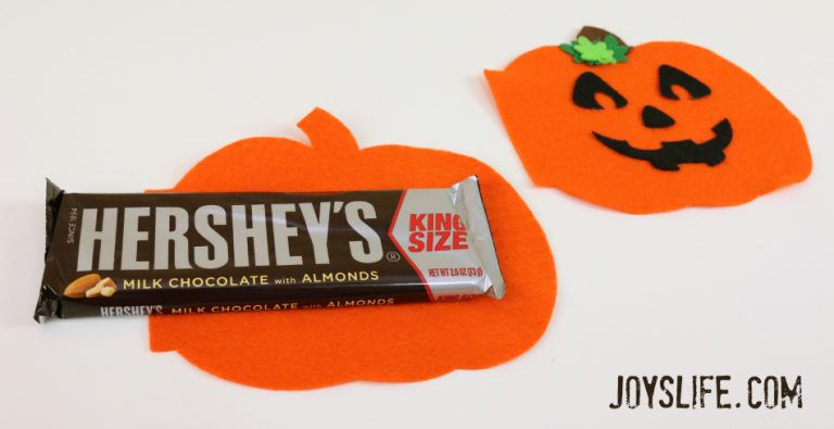 No Sew Felt Candy Bar Holder - Joy's Life