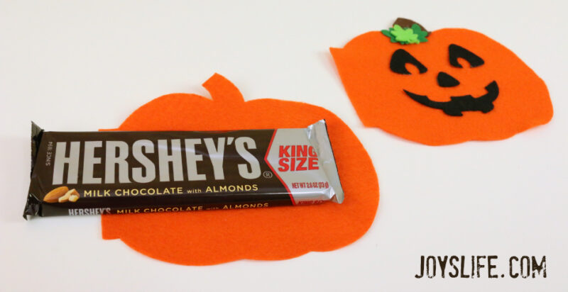 No Sew Felt Candy Bar Holder - Joy's Life