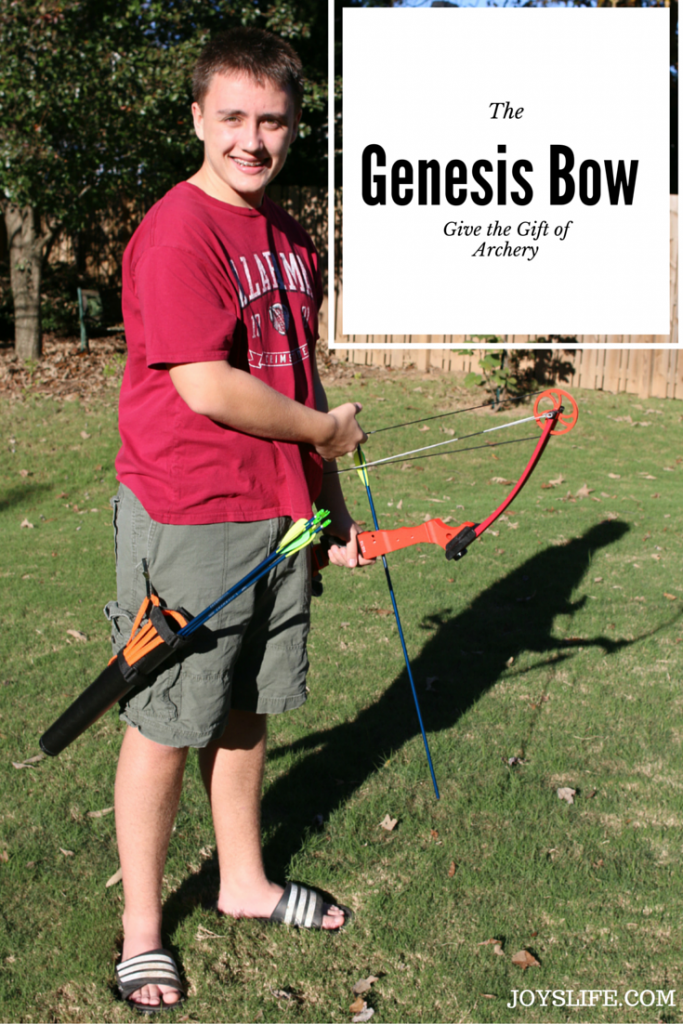 Give the Gift of Archery with a Genesis Bow & a Giveaway - Joy's Life