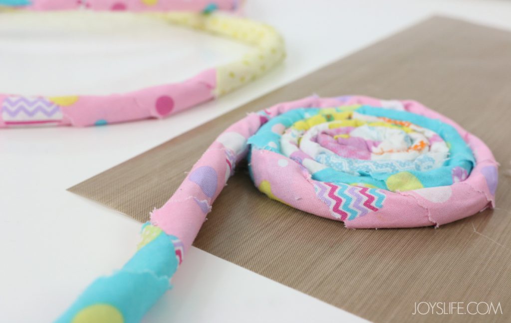 DIY Fabric and Rope Easter Basket - Joy's Life