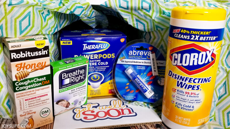 How to Make a Get Well Care Package for Cold and Flu Season - Joy's Life